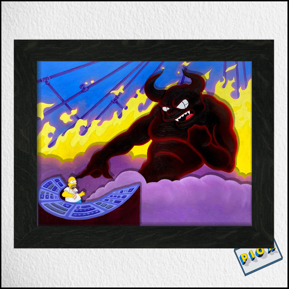 Homero y el Diablo – Piox Art
