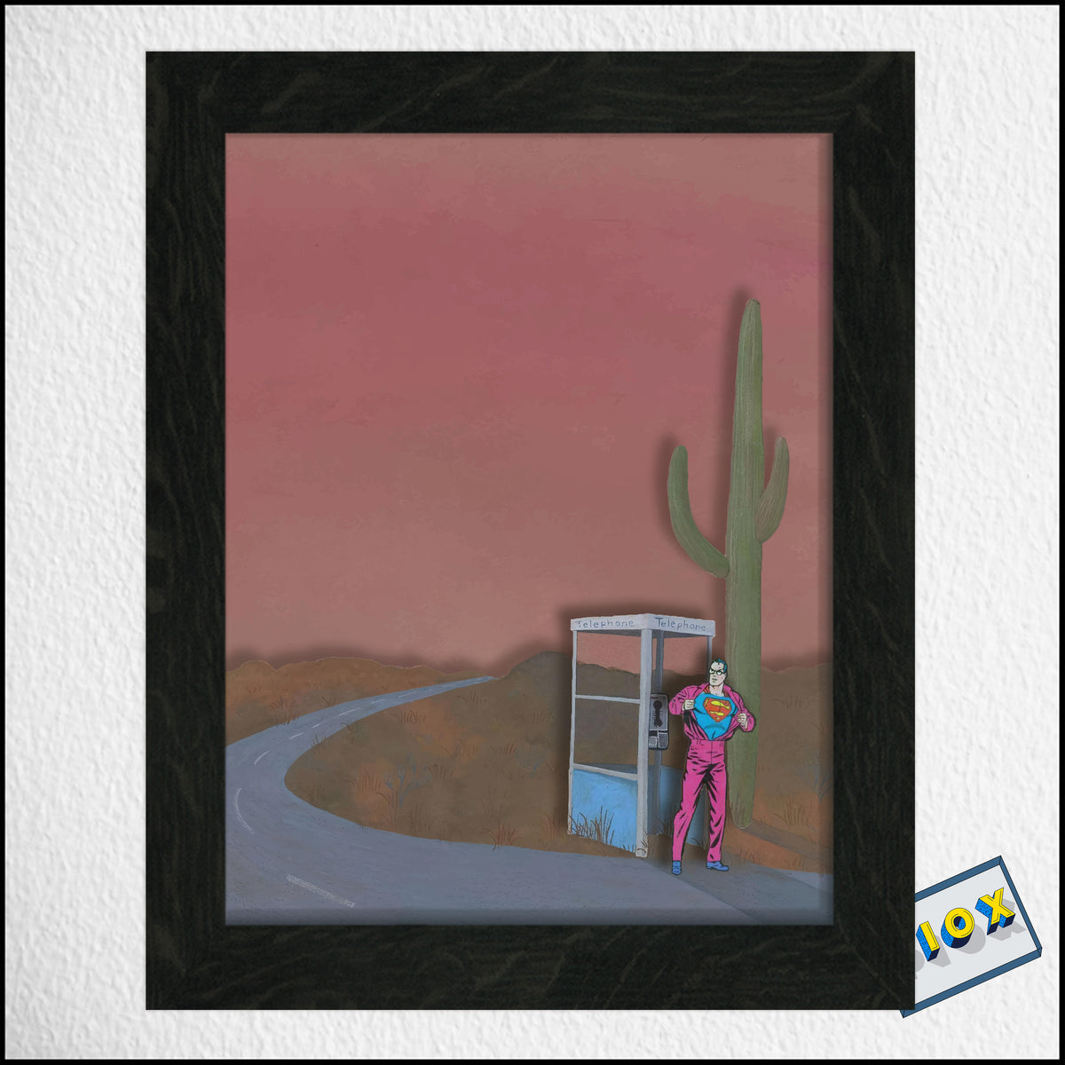 Superman Phone Booth – Piox Art