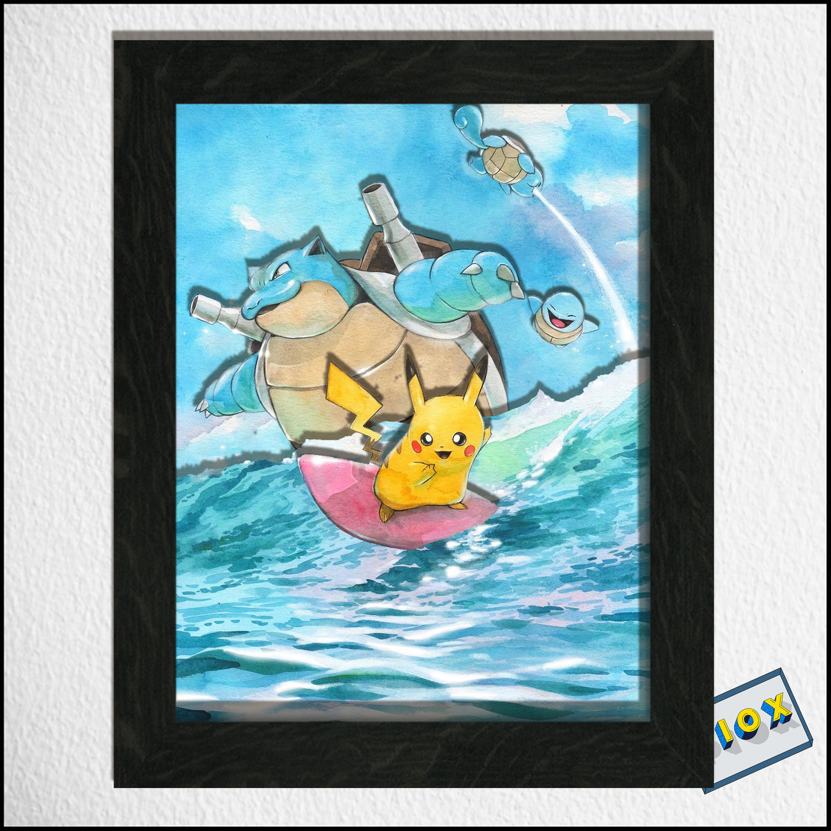 Pokemon Pikachu Surf – Piox Art